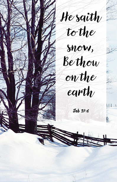 Church Bulletins for January, February, March 2024